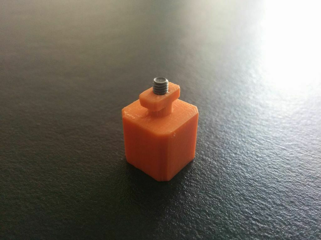 Free 3D file Linear guide stopper for 20x20 aluminium profile・Model to ...