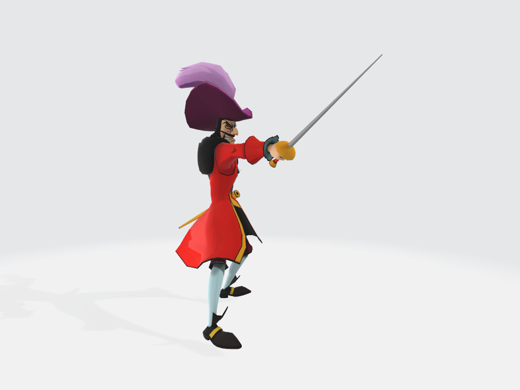 STL file Captain Hook・3D printer design to download・Cults