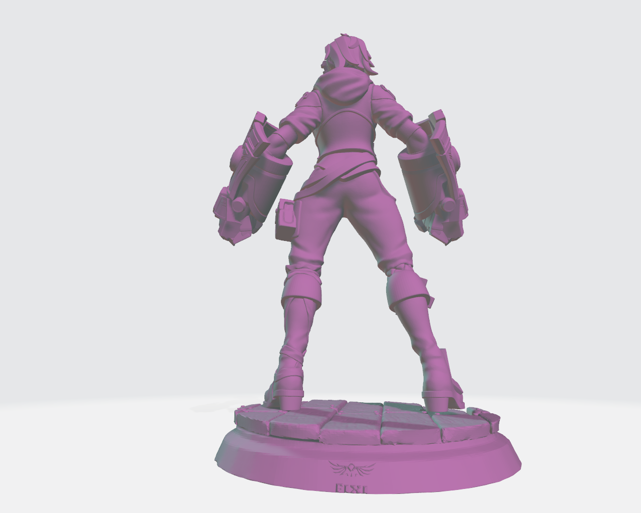 STL file Vi (arcane) League of Legend・3D printer design to download・Cults