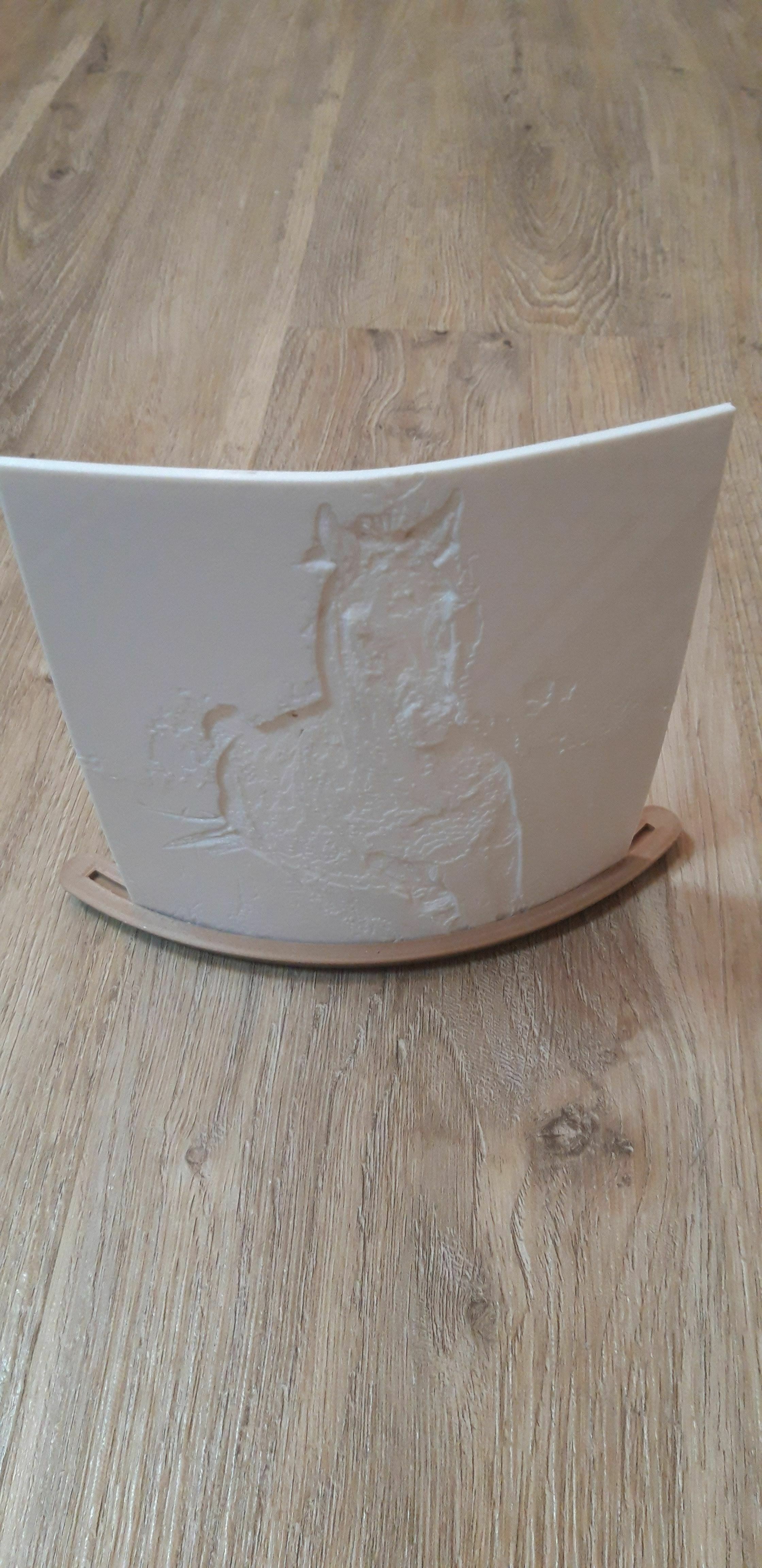 STL file wall light for lithophane・3D printable design to download・Cults