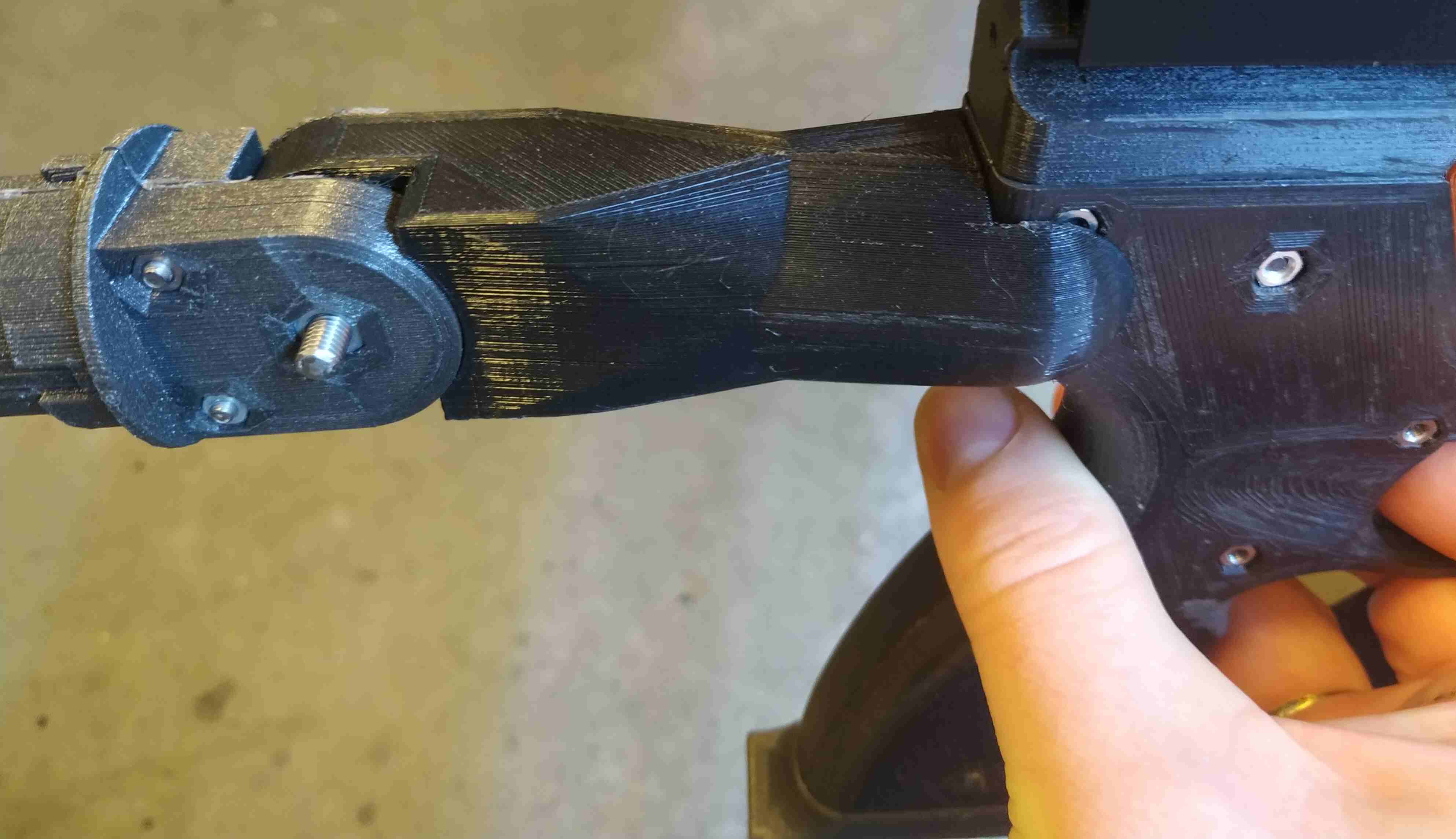 Free STL file Enhanced front for the Mini Adder M16 stock・3D print ...