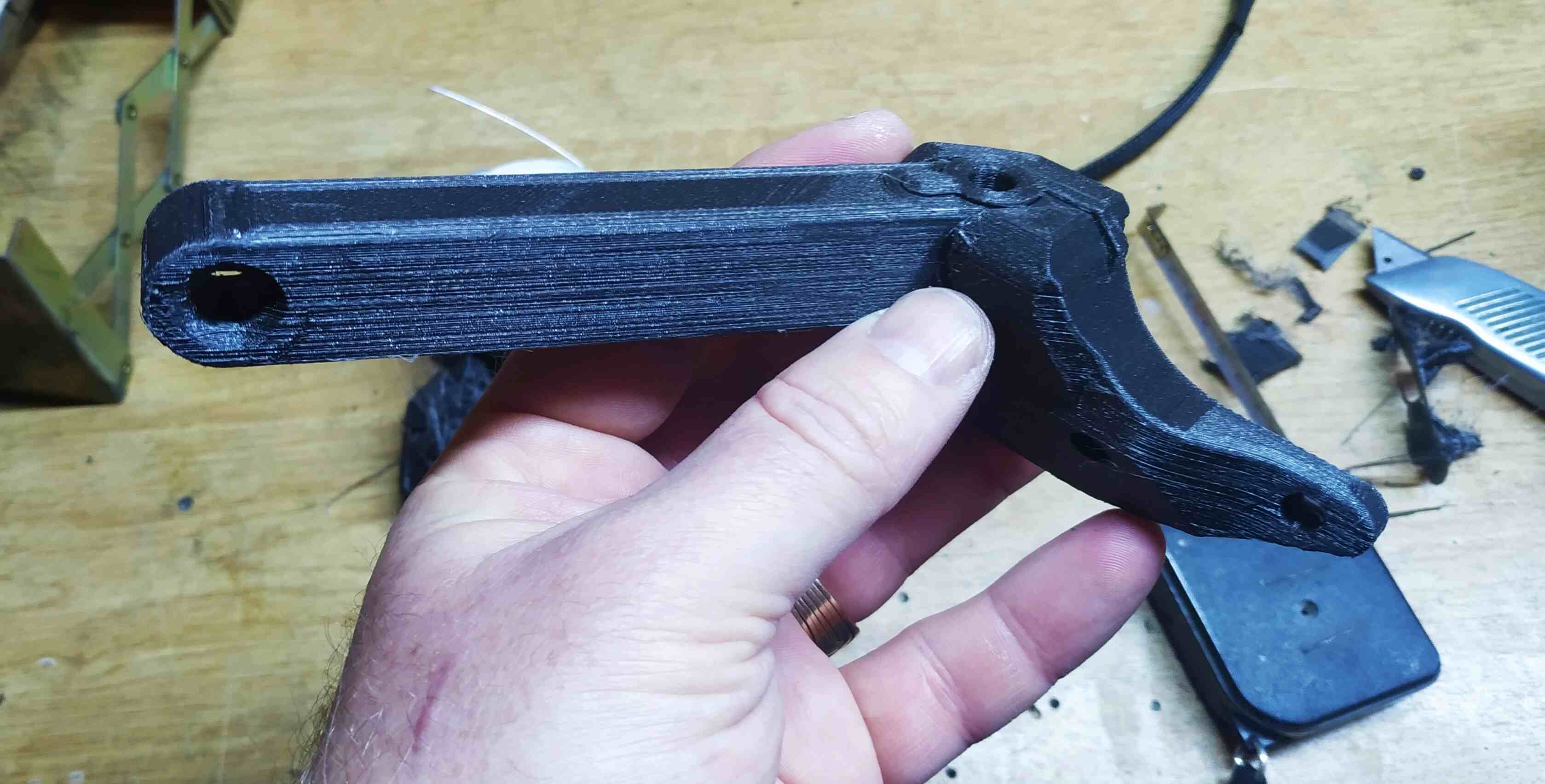 Free STL file Large Slingbow Arms for the Baraba Repeating Crossbow・3D ...