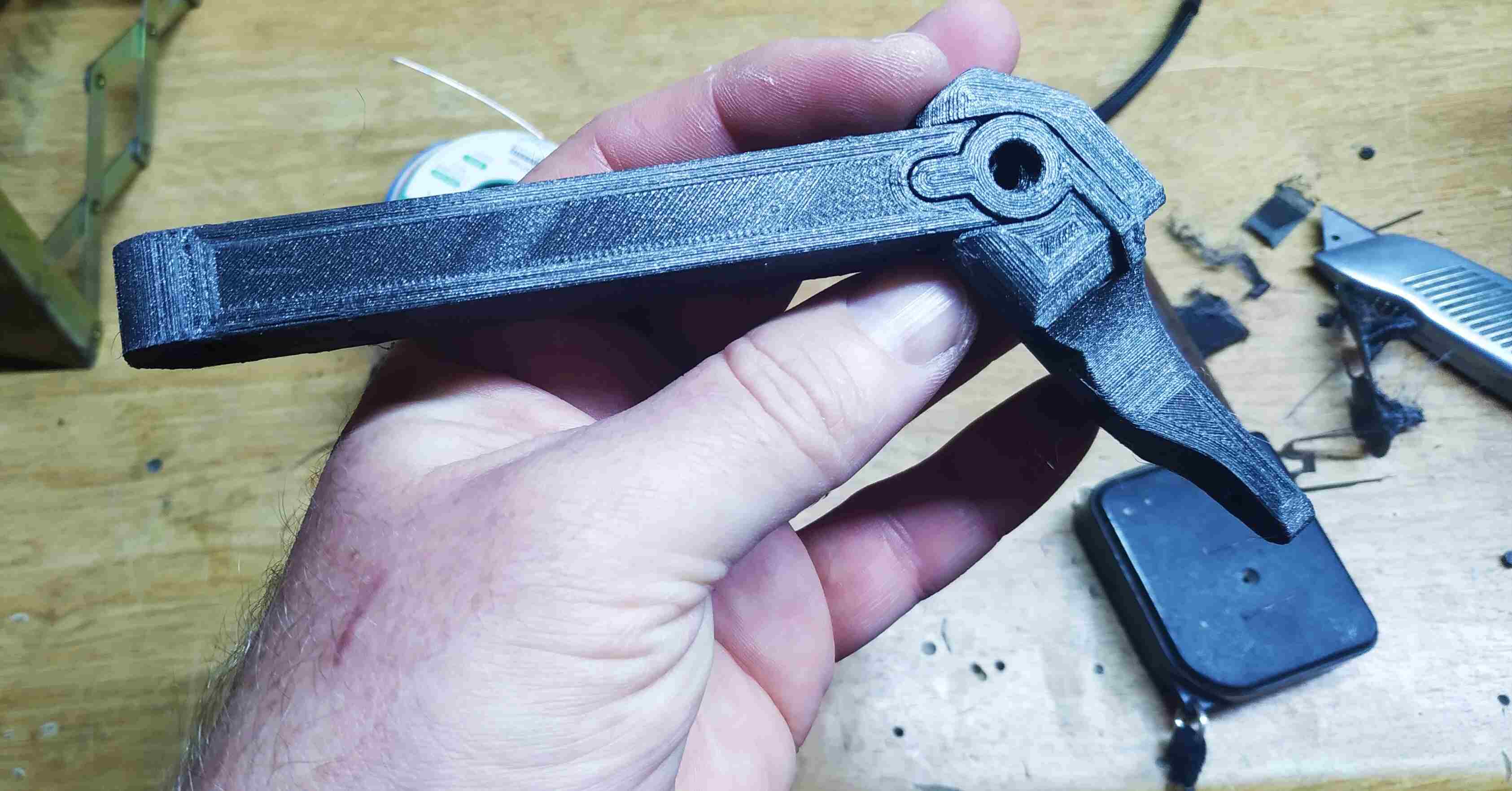 Free STL file Large Slingbow Arms for the Baraba Repeating Crossbow・3D ...