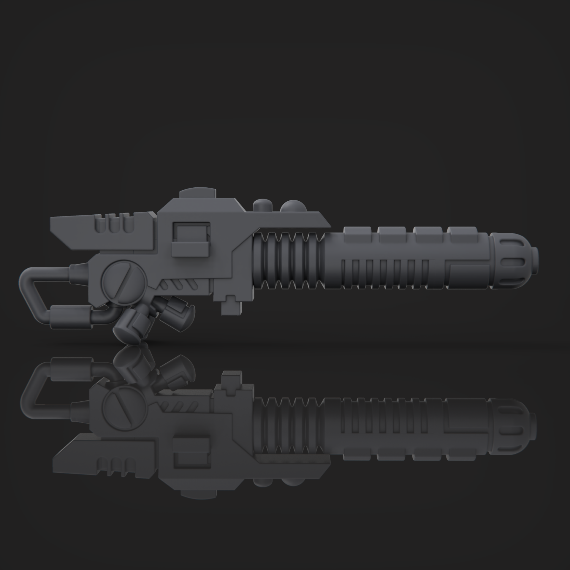 STL file T'Au Experimental Weapon・3D printing idea to download・Cults