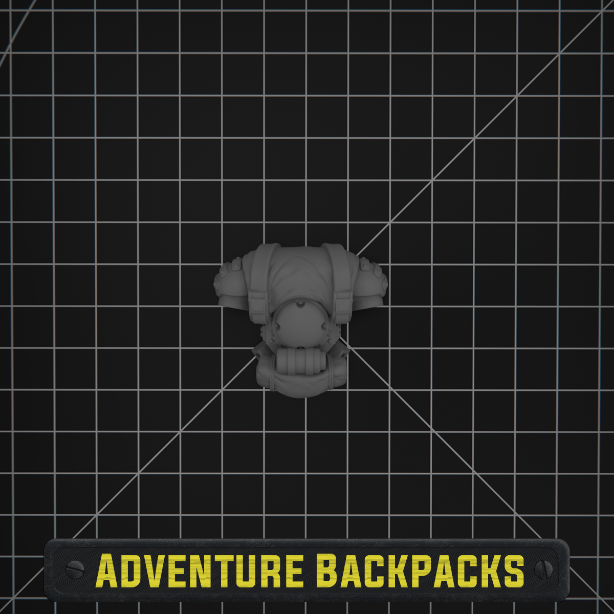 STL file Marine Backpack - Safari Adventure・Design to download and 3D ...