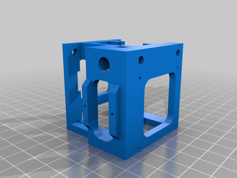 Free STL file Mounts the BigTreeTech Mixing Hotend on the Geeetech A10m ...