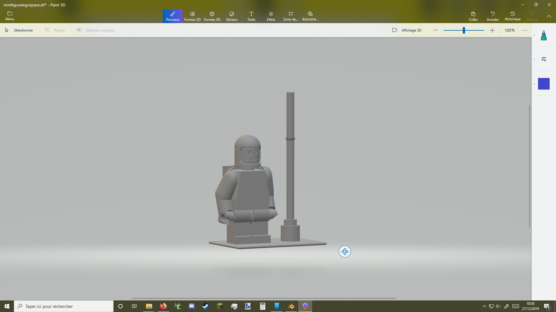 Free 3D file Lego minifigure space・3D printable object to download・Cults