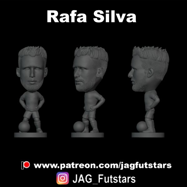 STL file Rafa Silva - Soccer Figure・3D printable design to download・Cults