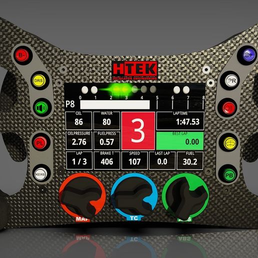 Download STL file HTEK GTE with 4.3" display • 3D printing object ・ Cults