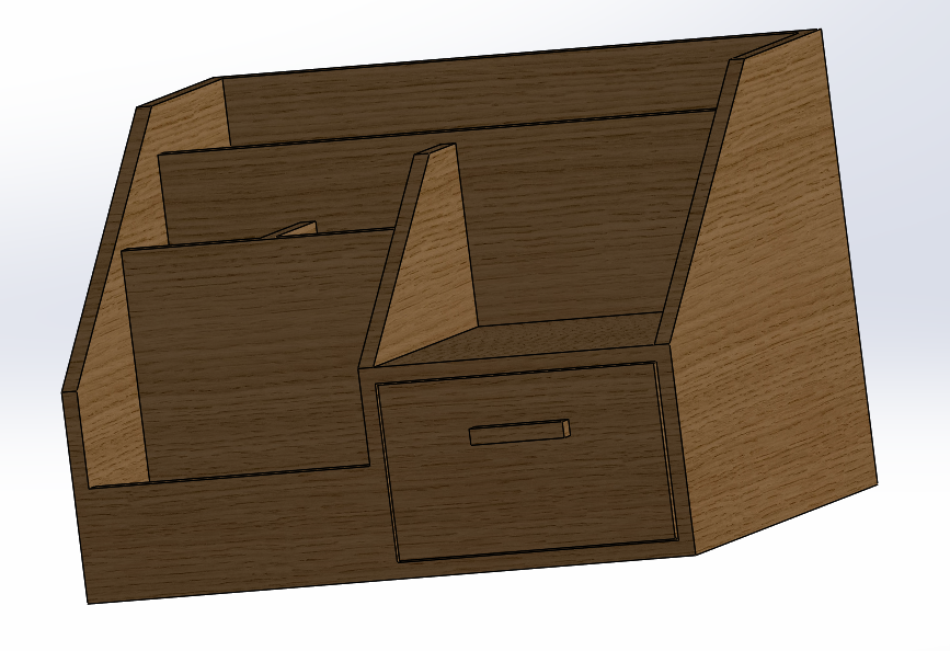 STL file desk organizer・Model to download and 3D print・Cults