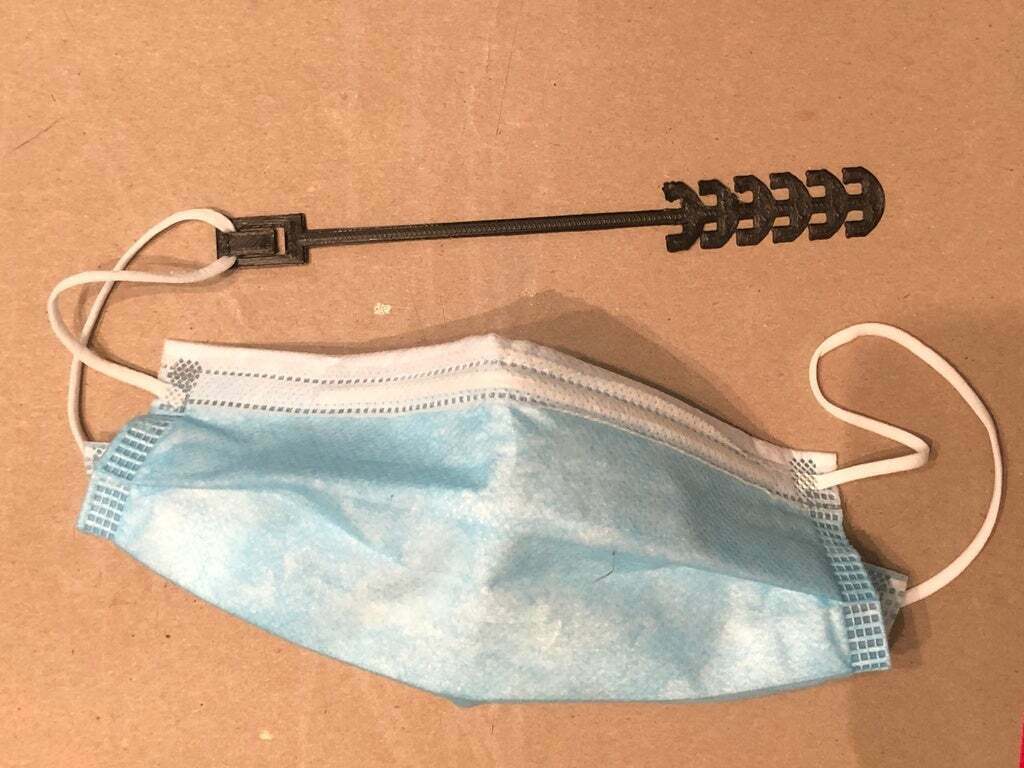 Free STL file Mask strap extender・3D printer design to download・Cults