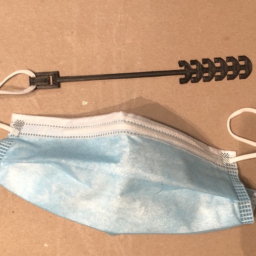 Download free STL file Mask strap extender (Short and Long) • Design to ...