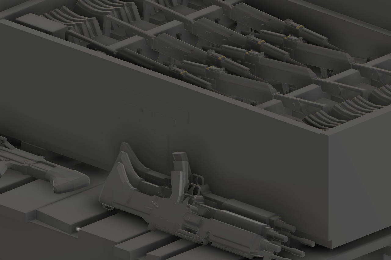 Free STL file military palette・3D printing design to download・Cults