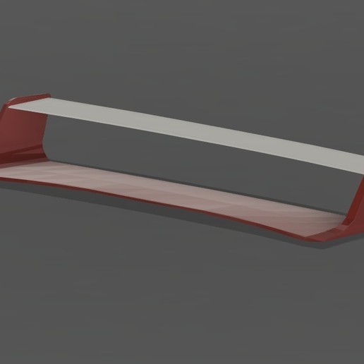 Download 3D printer model Model car spoilers ・ Cults