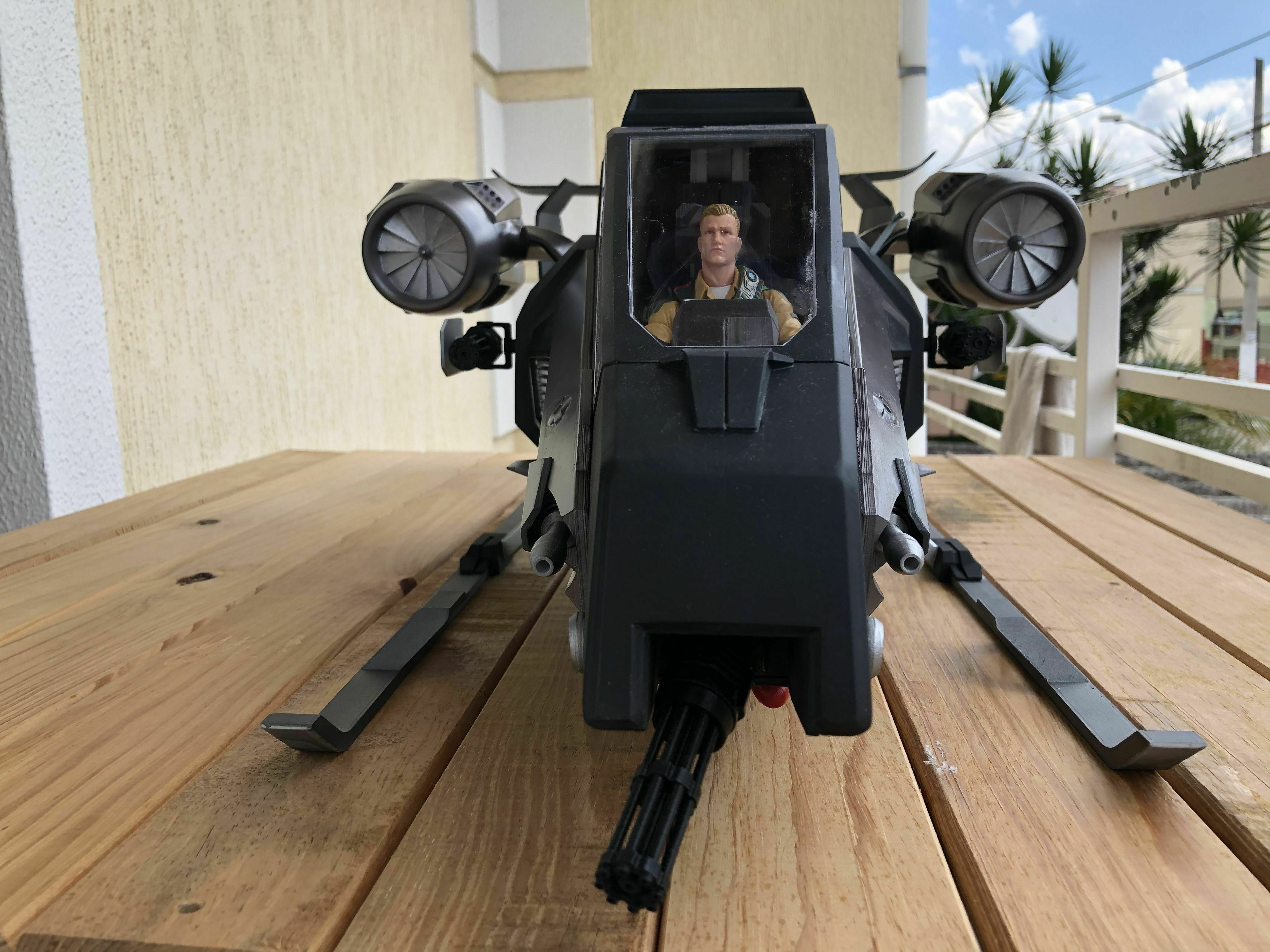 3D file DragonHawk VTOL & Rattlesnake L.A.N.G. for 1:12 (6"/15cm ...