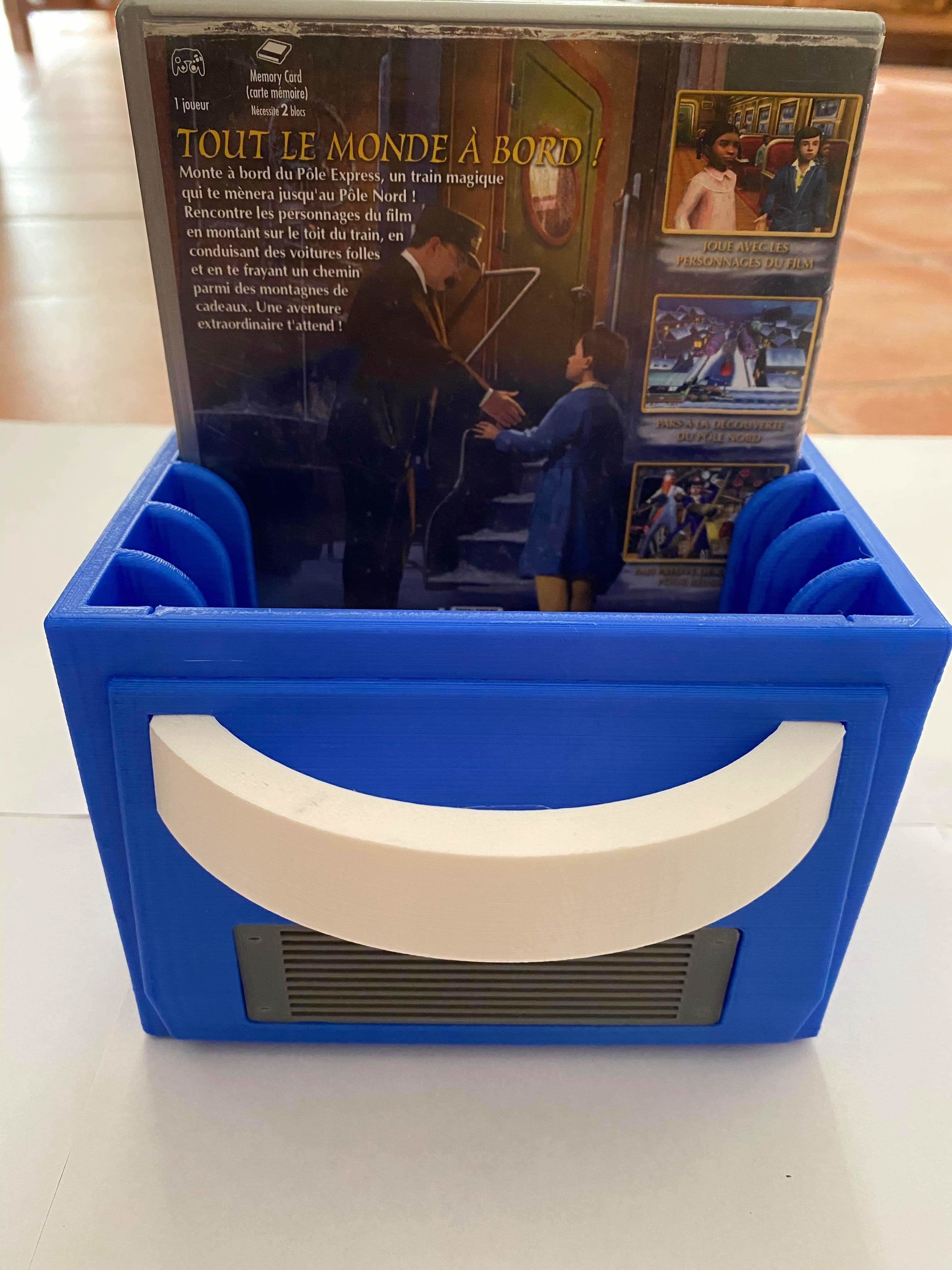 STL file GAMECUBE NINTENDO game case holder・3D printing template to ...