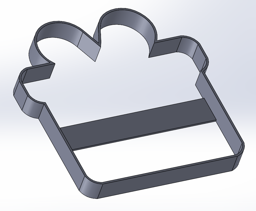 Free STL file Cookie Cutter | Gift・3D print object to download・Cults