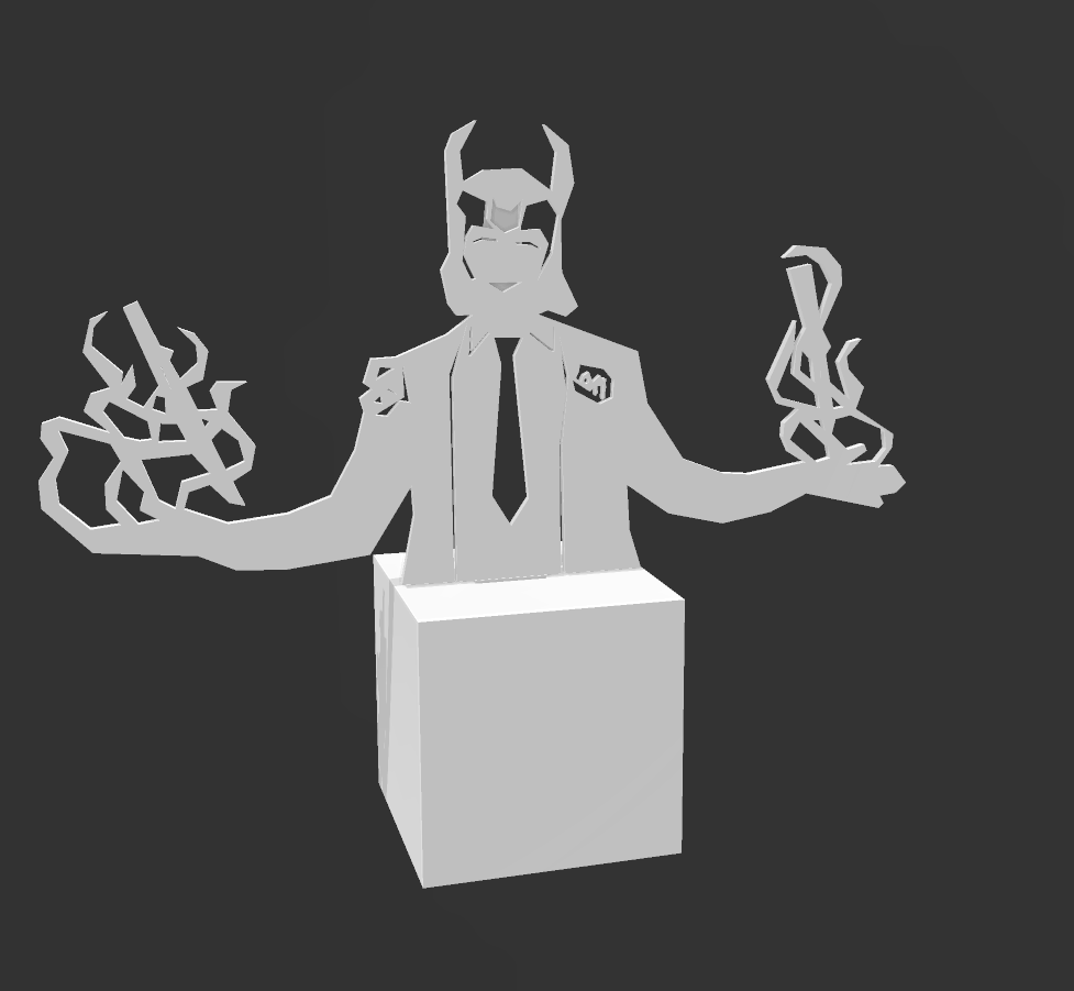 Free 3D file Loki - note stand・3D print design to download・Cults