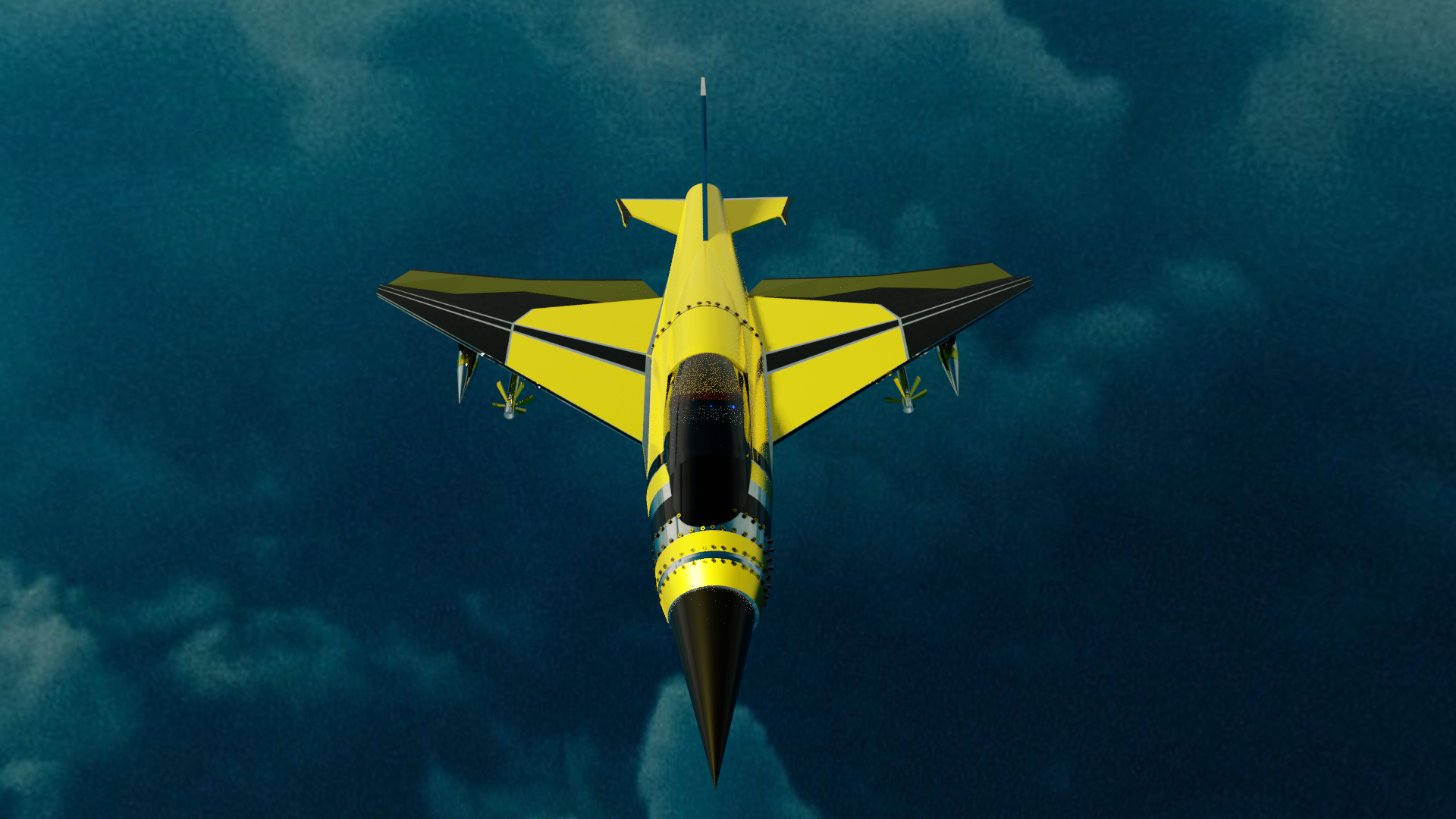 OBJ file Airplane・Model to download and 3D print・Cults