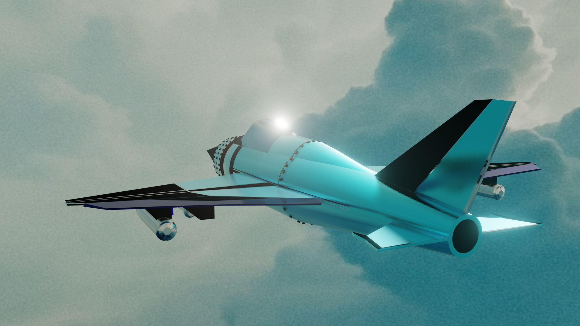 OBJ file Airplane・Model to download and 3D print・Cults