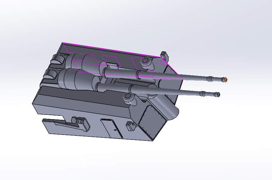 STL file KRIEGSMARINE FLAK 10.5 CM + with cannons 🎨・3D printable model ...