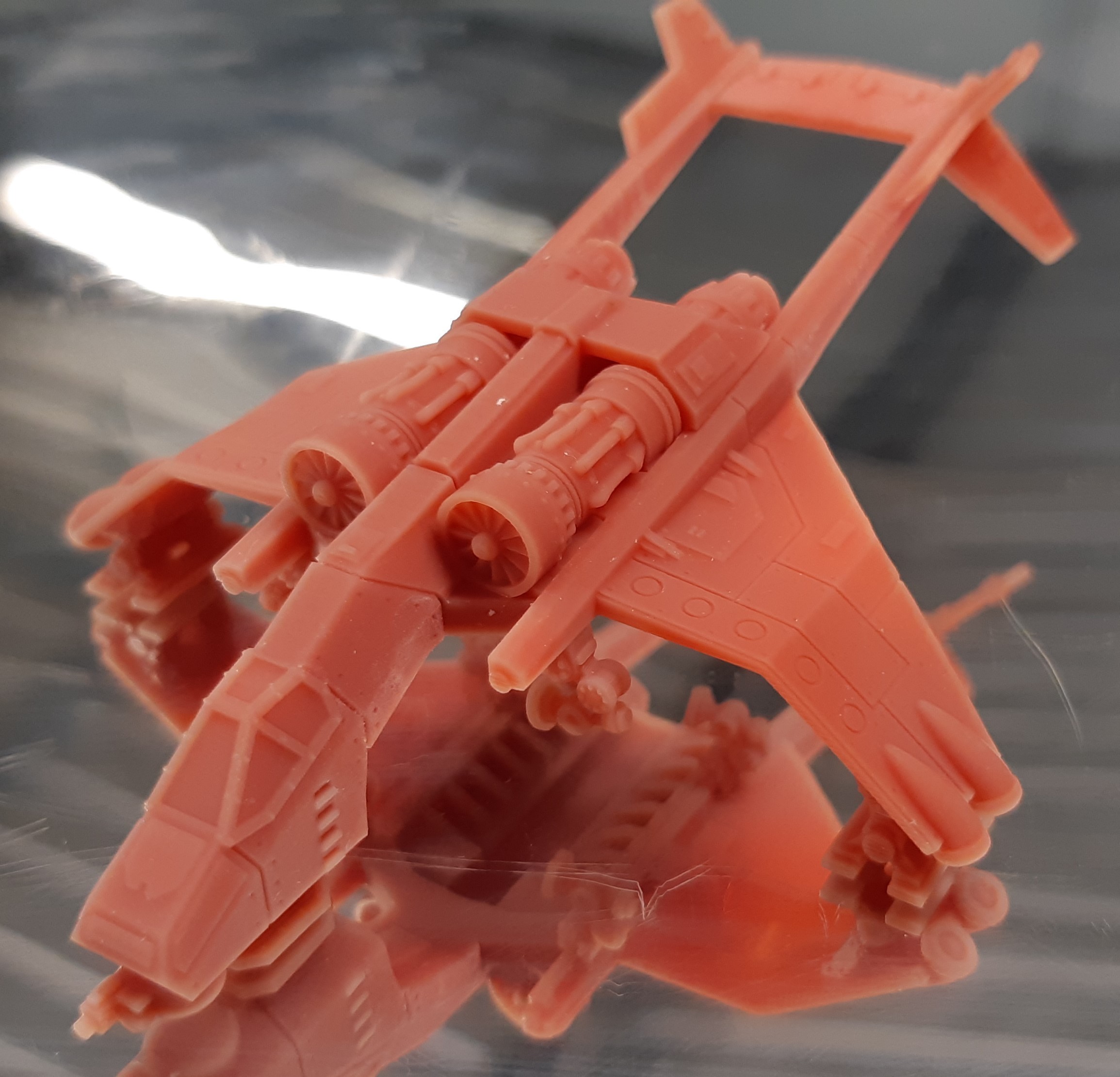 Free STL file Sci-fi VTOL Tank Transporter 🪖・Template to download and ...