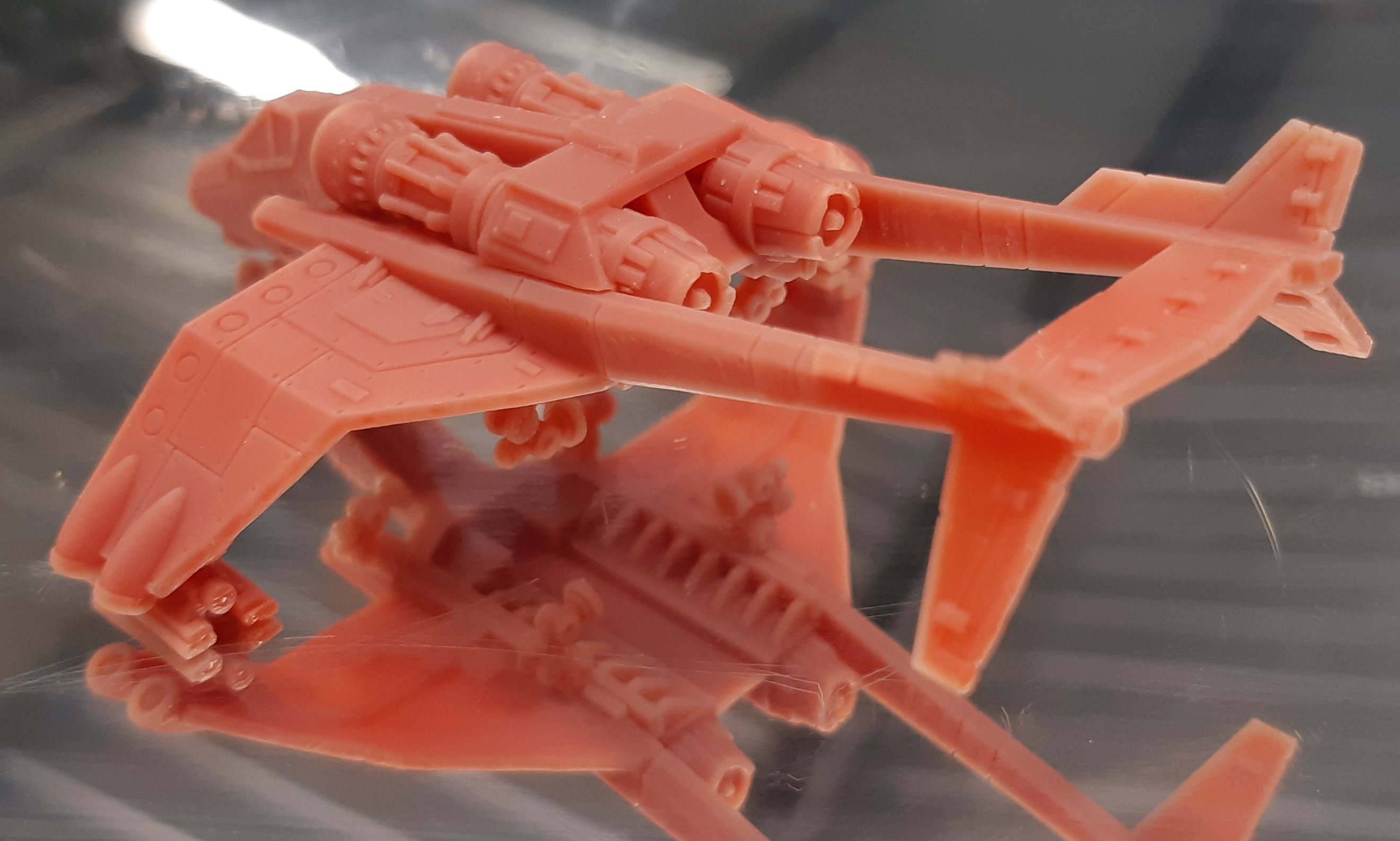 Free STL file Sci-fi VTOL Tank Transporter 🪖・Template to download and ...