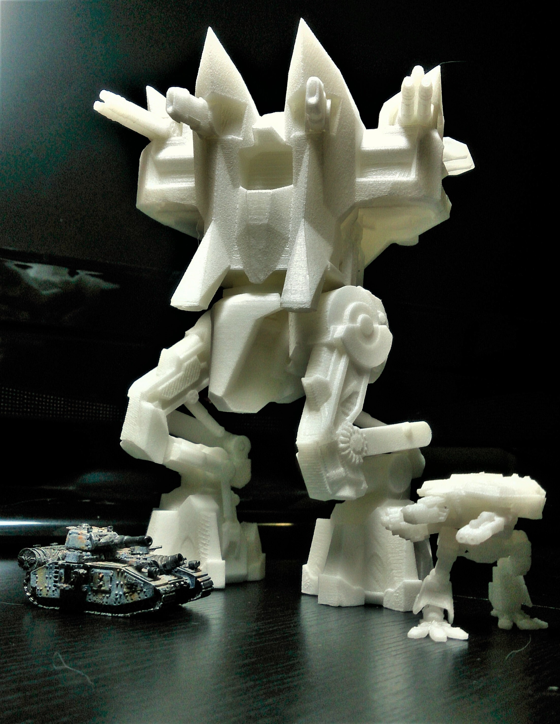 Free STL file 6mm Scale Brutus Warstrider ⚔・3D printing template to ...