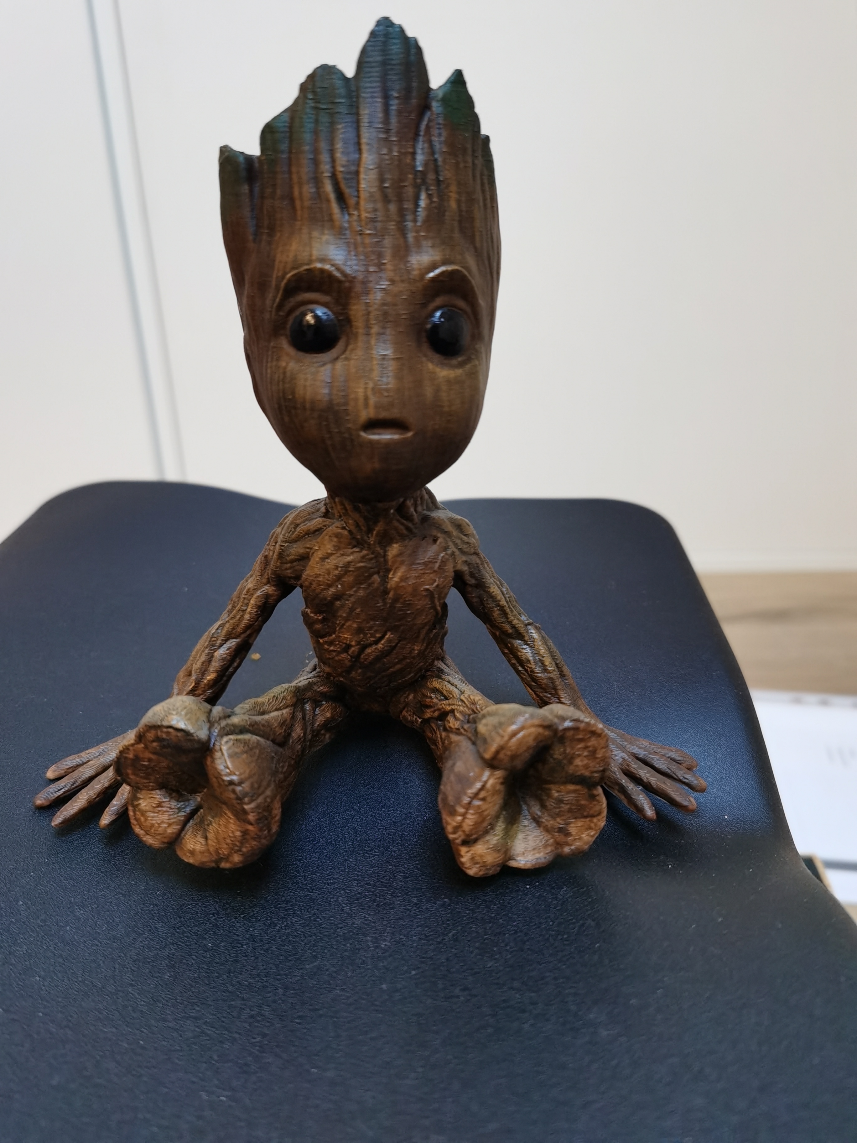 3D printer Groot Bust Sculpture • made with Creality ender3 pro・Cults