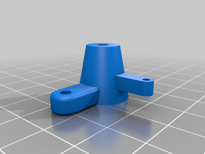 Fichier STL gratuit Open RC Car pivot de direction sur roulement・Objet ...