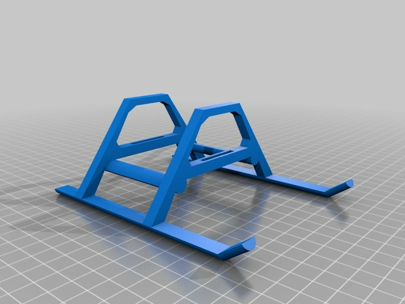 Free STL file Reinforced elevated landing gear for Blade 180 helicopter ...