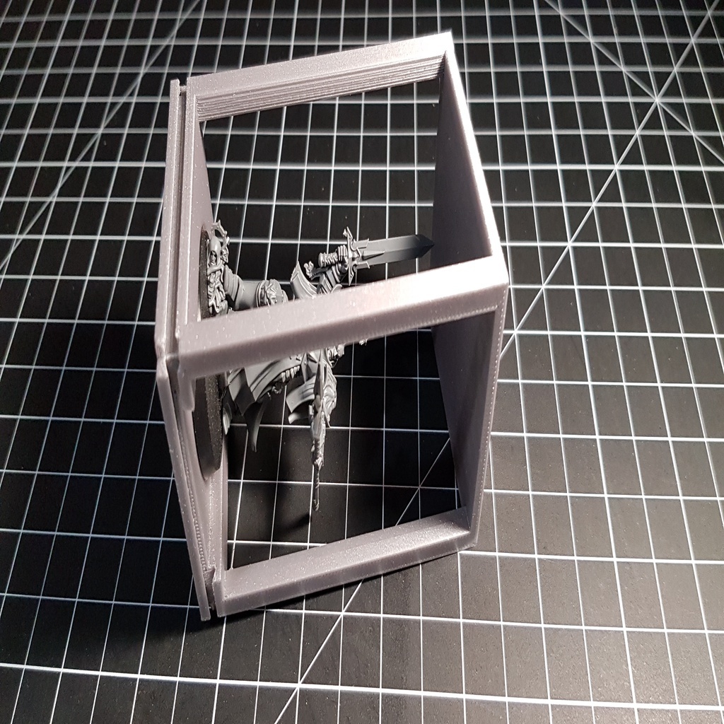 Free 3D file Miniatures frame - Cadre figurines 🖼️・3D printing template ...