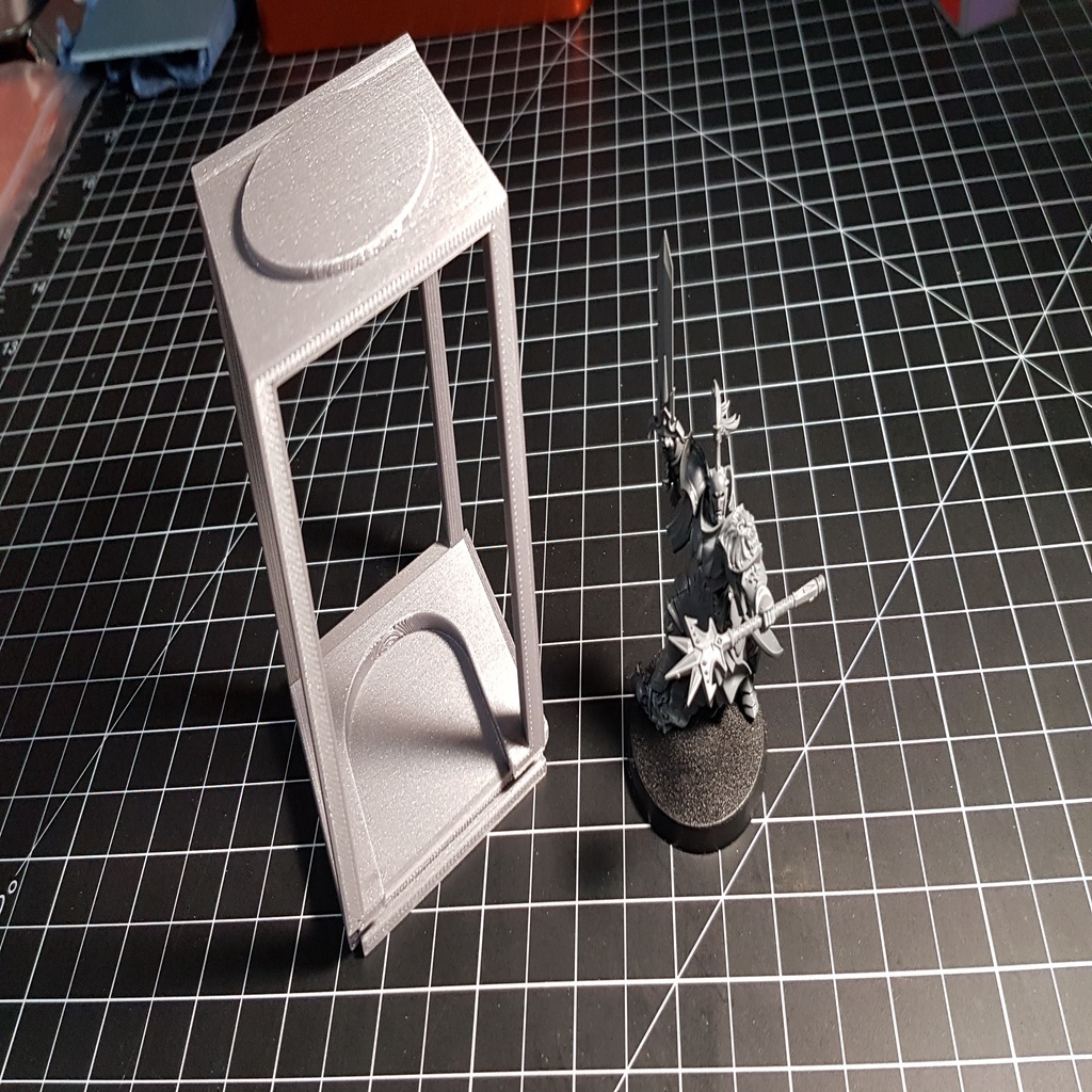 Free 3D file Miniatures frame - Cadre figurines 🖼️・3D printing template ...
