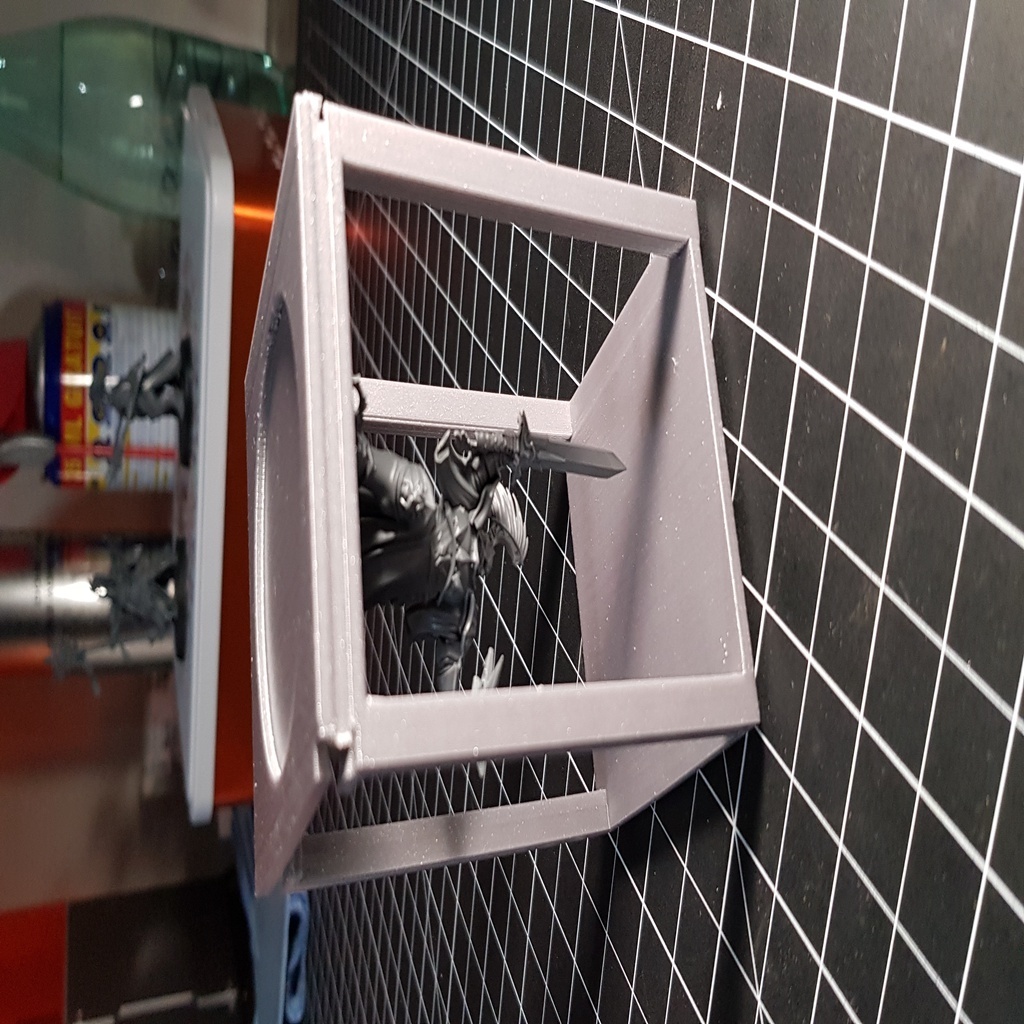 Free 3D file Miniatures frame - Cadre figurines 🖼️・3D printing template ...