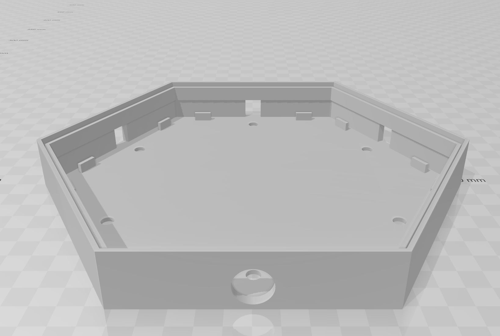 STL file Nanoleaf Replica hexagon, modularly expandable, with self ...