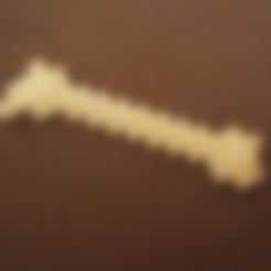 Download free STL Minecraft bone ・ Cults