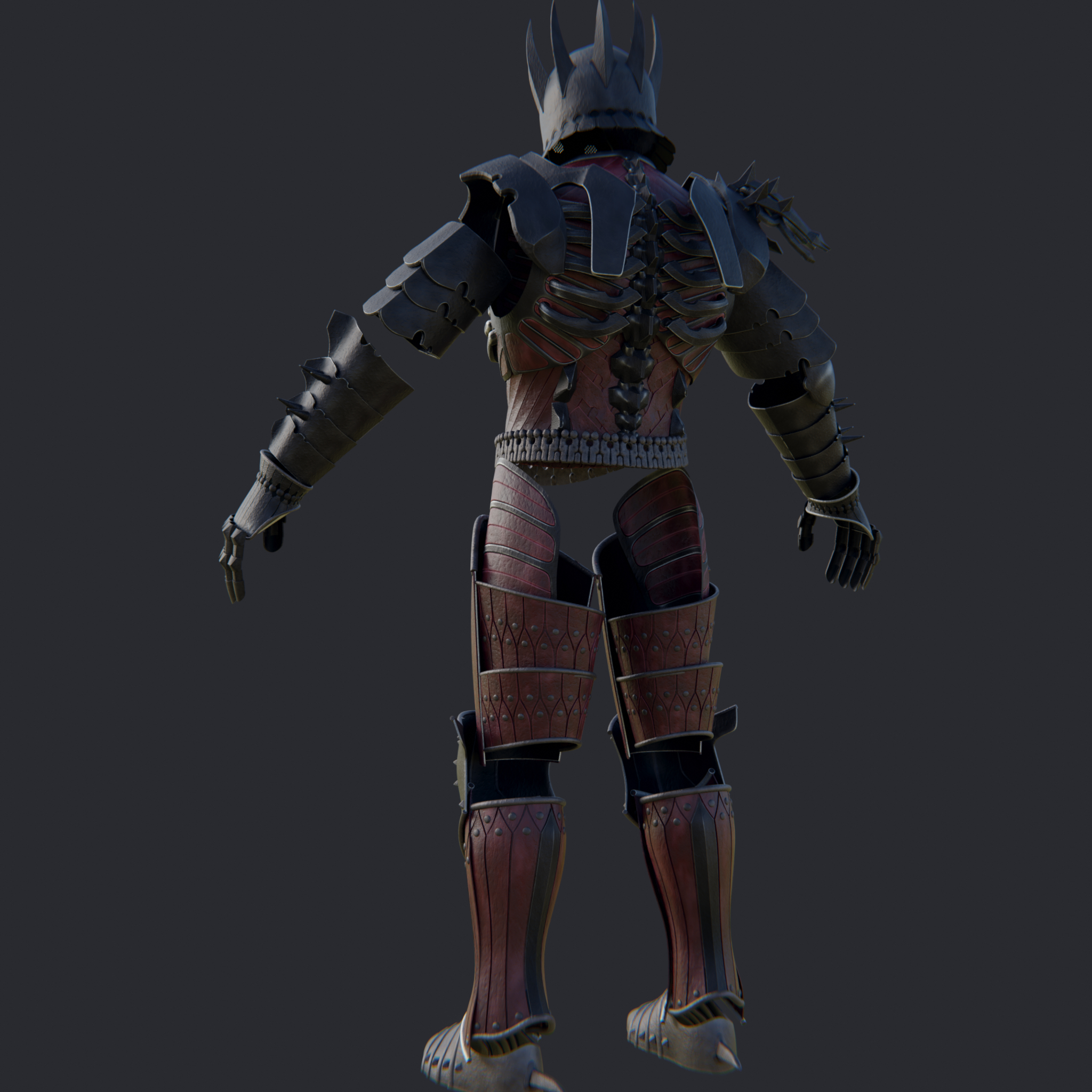 3D file Eredin armor from The Witcher 3・3D printing design to download ...