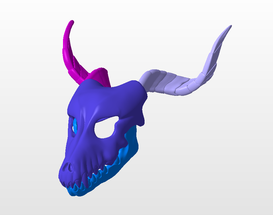 STL file Skull of Elias Ainsworth from The Ancient Magus' Bride・3D ...