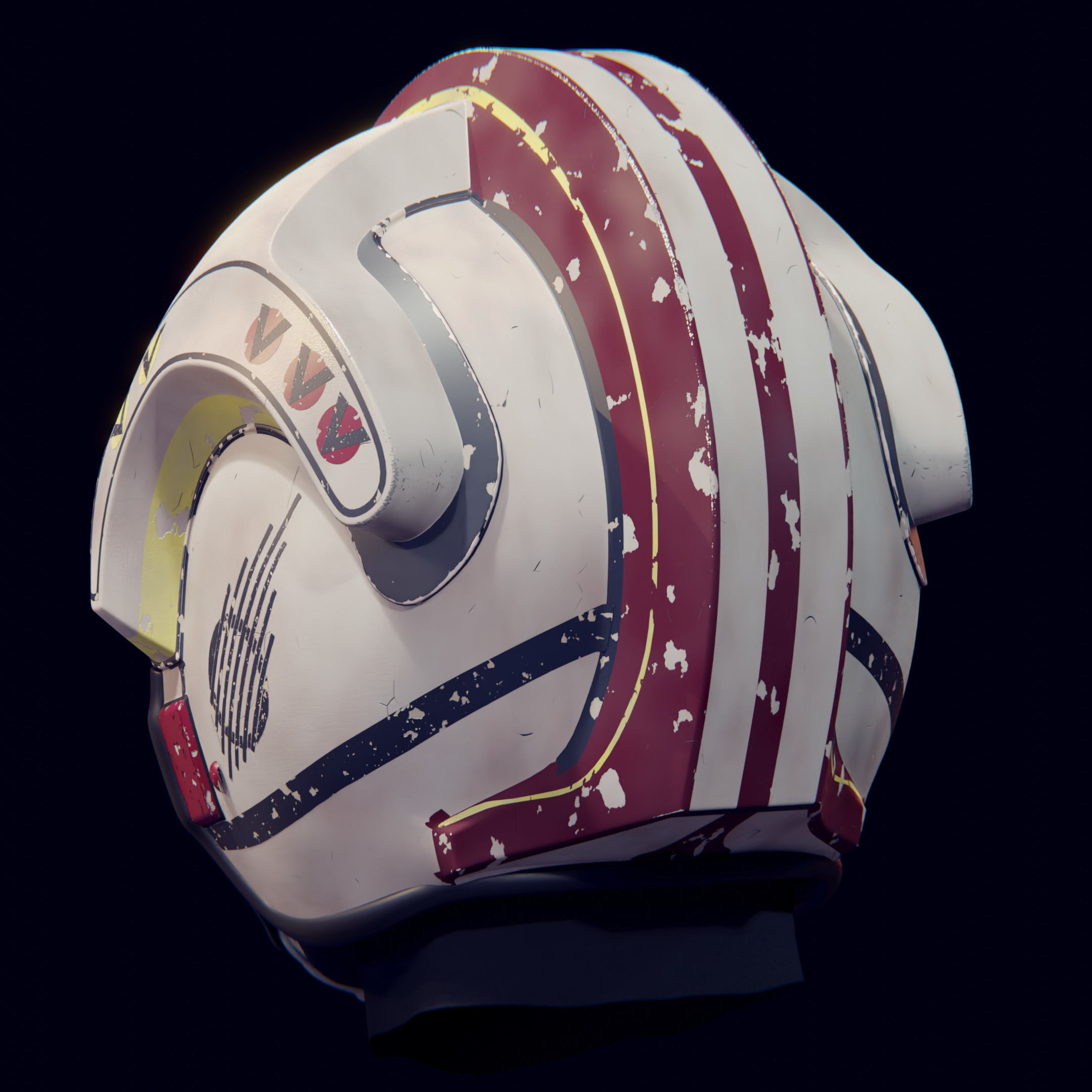 STL file X-Wing Helmet from Star Wars 🚀・Model to download and 3D print ...