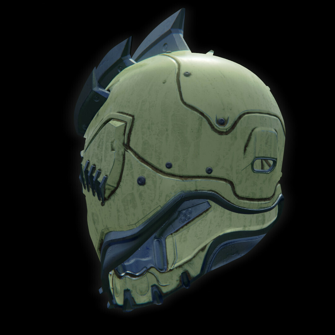 STL file Sentinel Helmet from Doom Eternal・3D printable design to ...