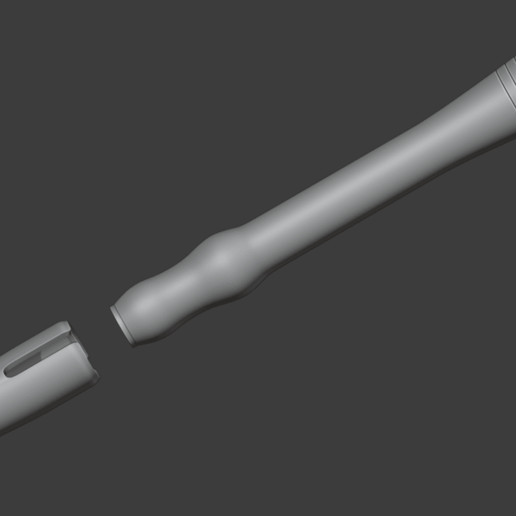 Download free STL file Ergonomic craft knife handle • 3D print model ...