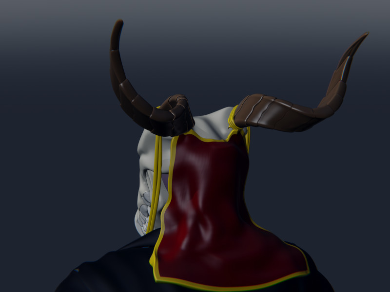 STL file Skull of Elias Ainsworth from The Ancient Magus' Bride・3D ...