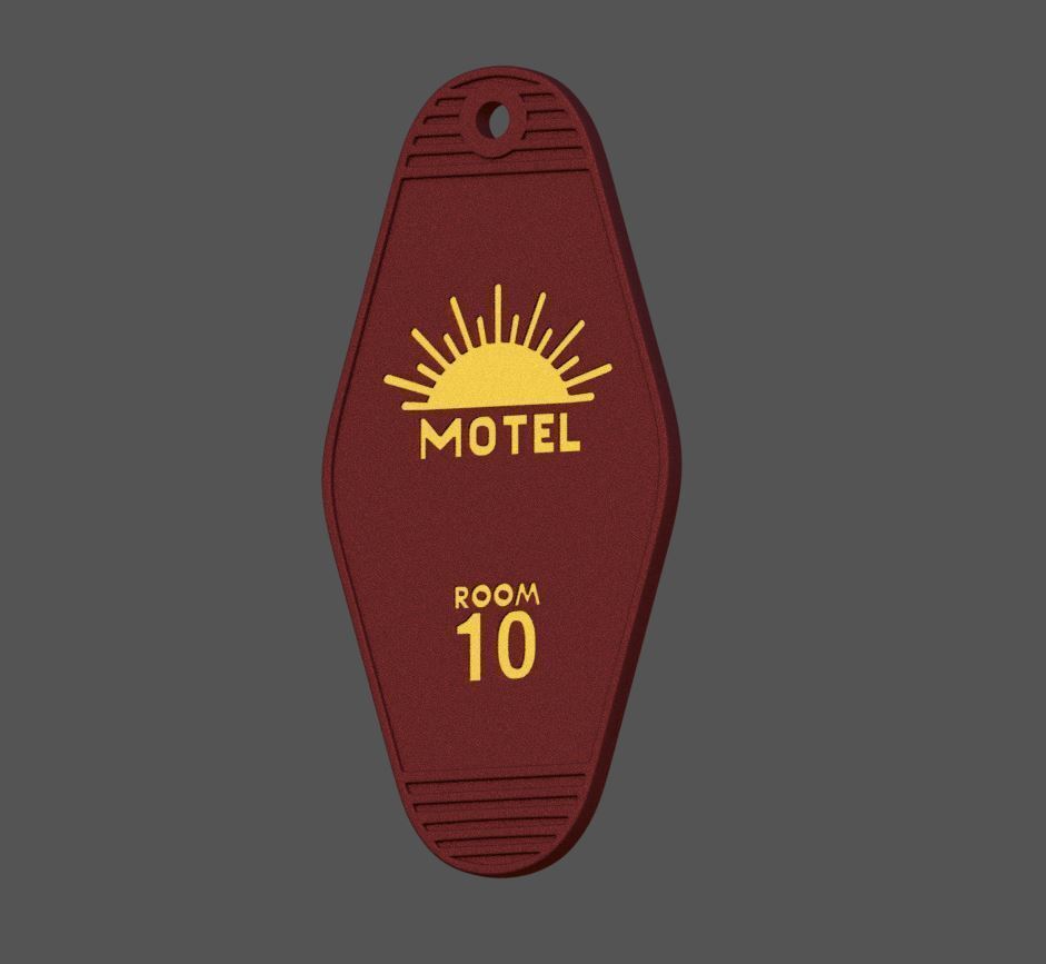 Free STL file The Lost Room keychain・3D print model to download・Cults