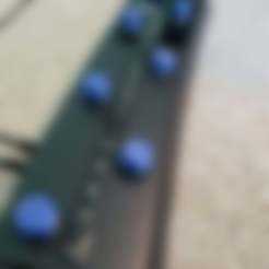 Download free OBJ file Guitar Stomp Switch Button Cover • 3D printing ...