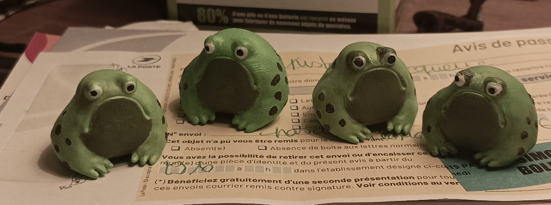 Free STL file Grumpy Frog [FREE] 🐸・3D print model to download・Cults