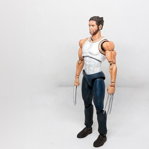 Download STL file wolverine action figure • 3D printer template ・ Cults