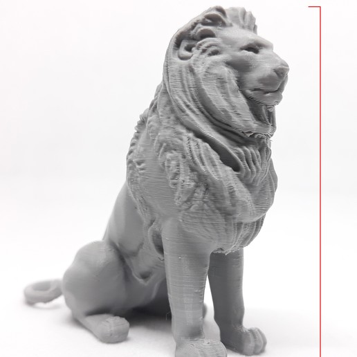 Download 3D printer files Lion statue ・ Cults
