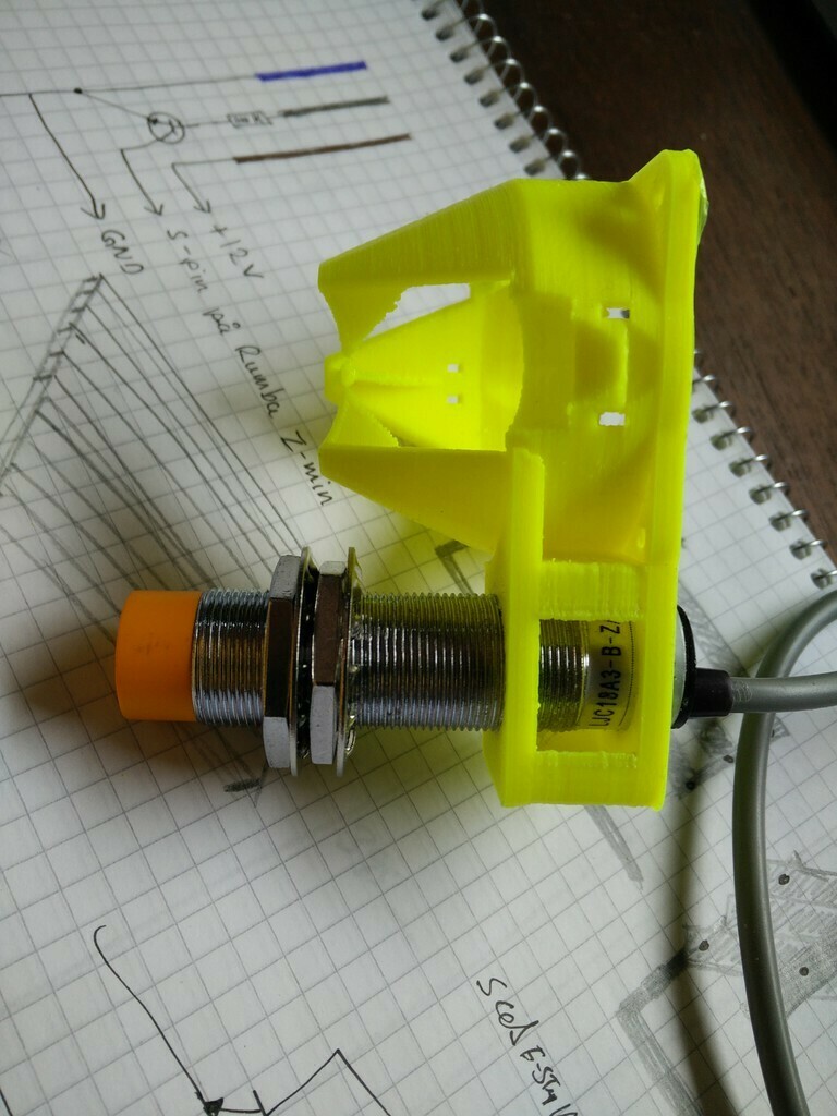 Free 3D file Diamond hotend capacitive proximity sensor・3D printing ...