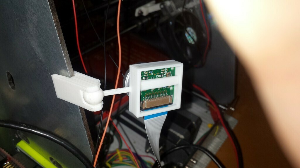 Free 3D file rPi camera mount for P3Steel・3D printable model to ...