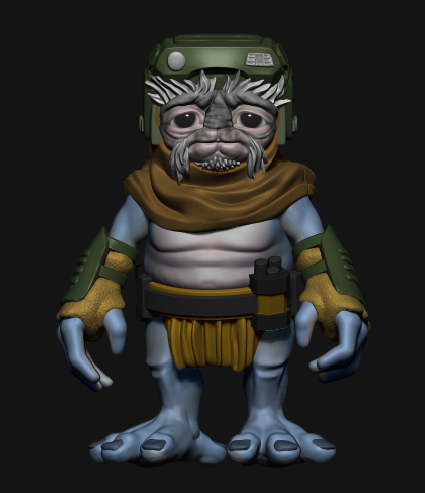 Télécharger fichier STL Star Wars Fan Art - Babu Frik 1/4 Scale ...